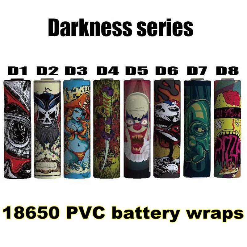 5PCS-Pack-18650-Battery-Wrap-for-18650-Lithium-Sticker-Case-Stick-Heat ...