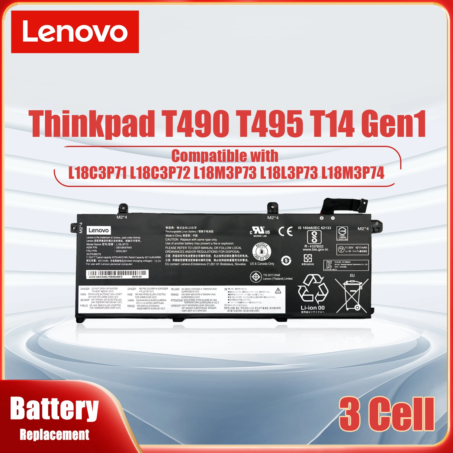 Lenovo-ThinkPad-T490-T495-P43S-P14S-T14-Gen1-Gen2-Original-Laptop ...