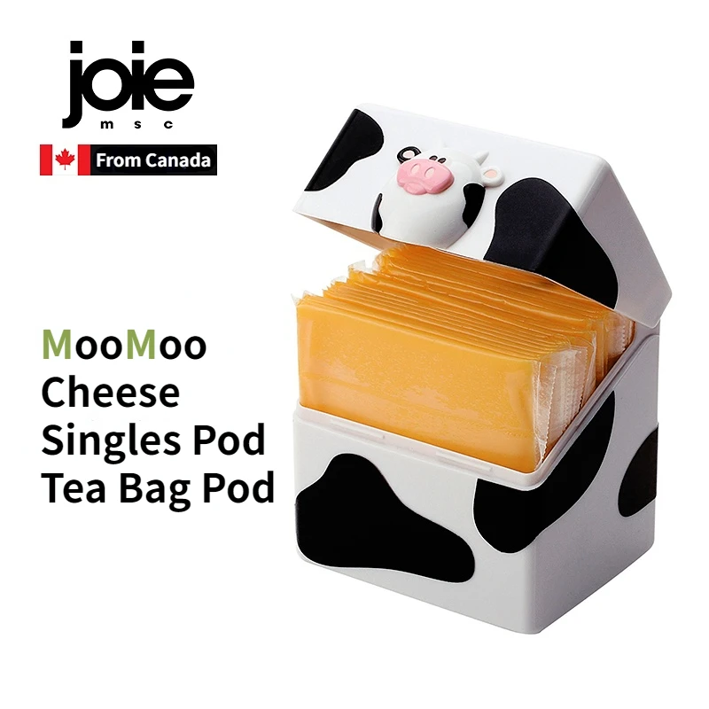 Joie Moomoo Cheese Singles Pod Cow Cheese Slice Fresh-keeping Freezer ...