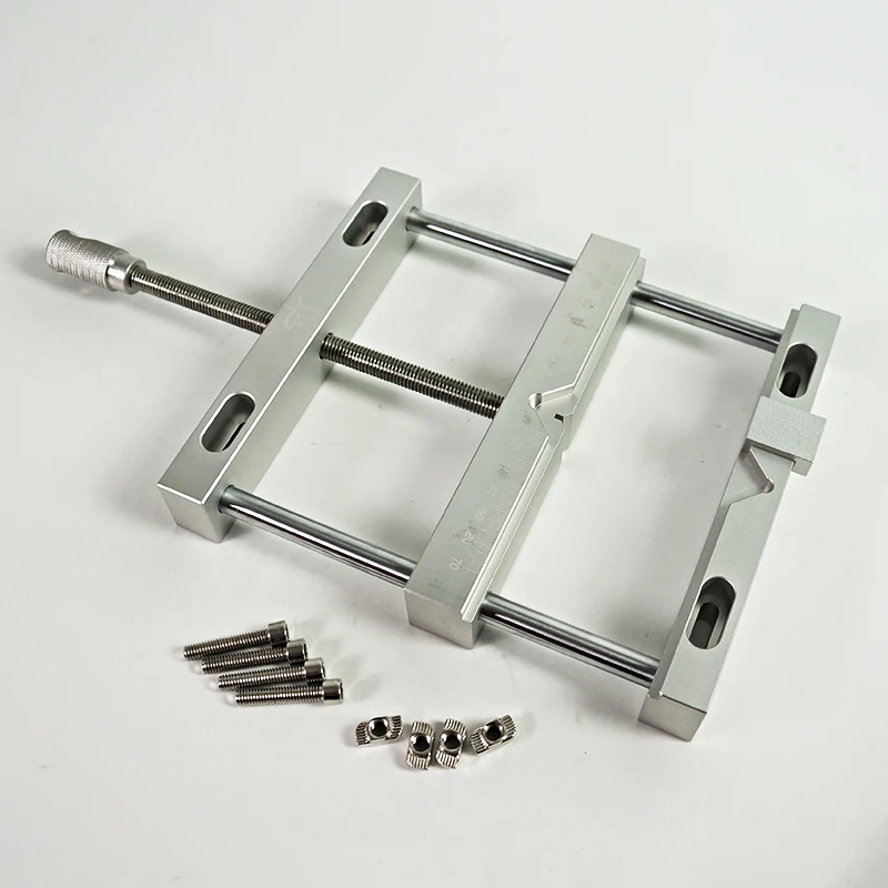 New-LY-CNC-Parallel-Jaw-Vice-Plain-Vise-QGG-Aluminum-Alloy-Flat-Tongs ...