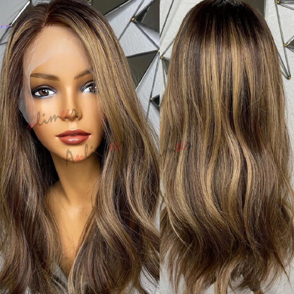 Peruca-dianteira-com-renda-para-mulheres-peruca-colorida-loira-de-mel ...