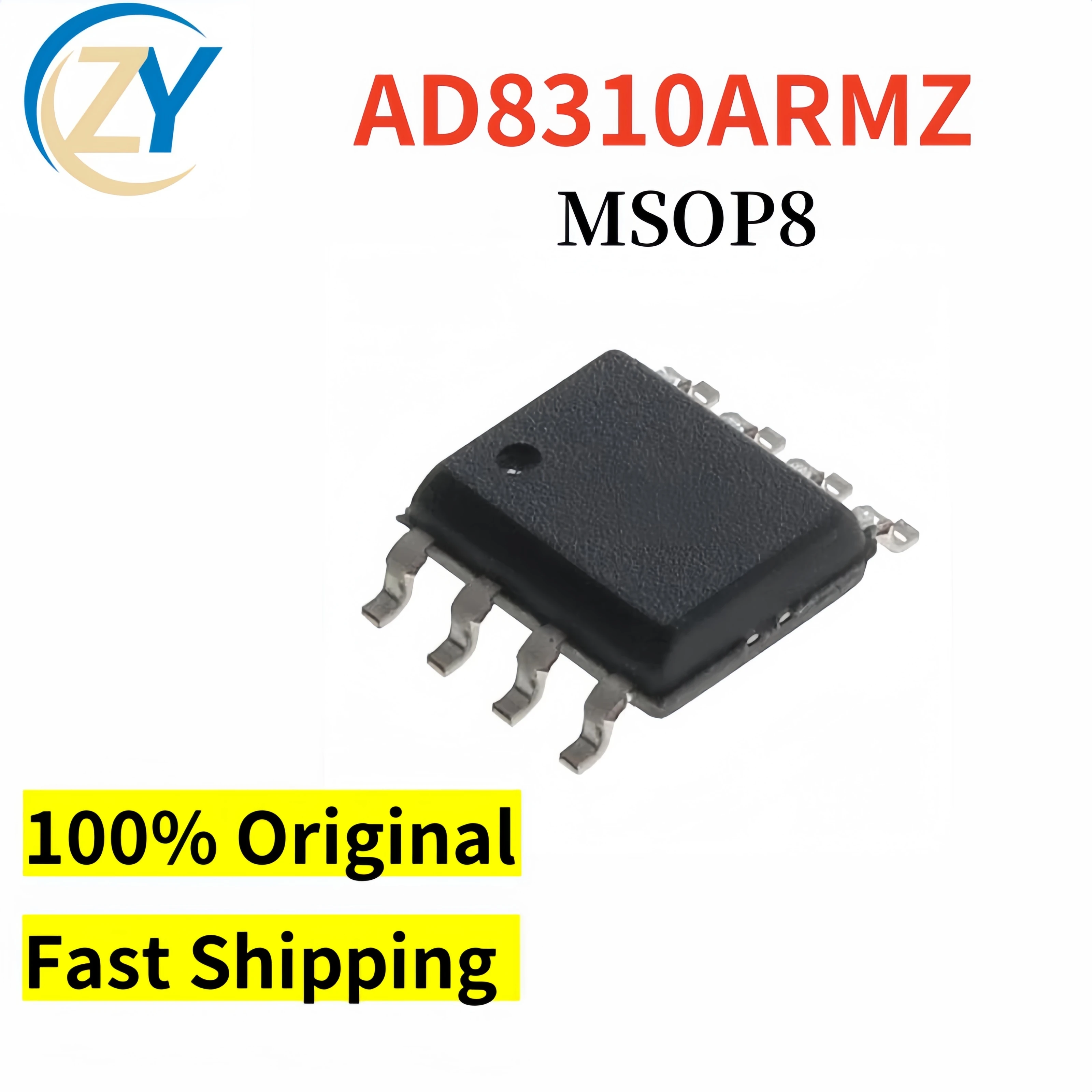 100-Original-AD8310ARMZ-Amplifier-ICs-AD8310-8mA-MSOP-8-2-7V-to-5-5V ...