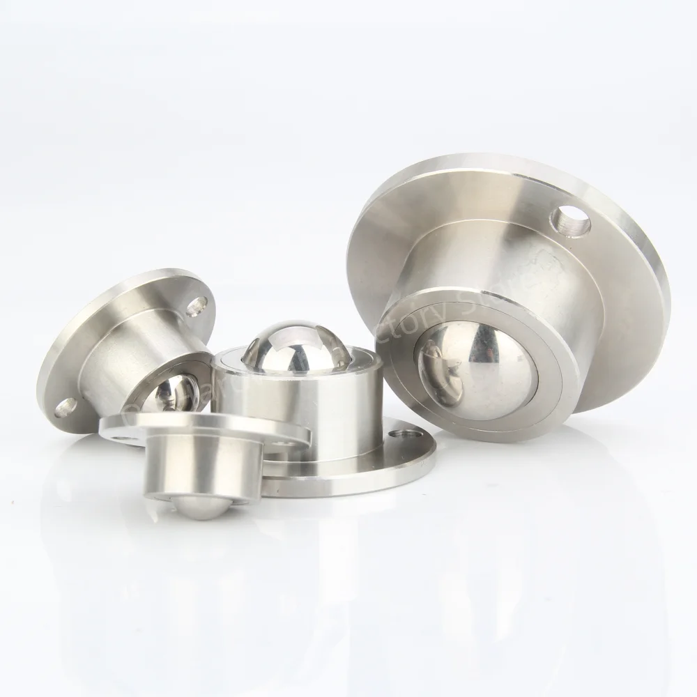 QX318 Large Stock Smooth Body All Stainless Steel Conveyor Ball Rollers ...