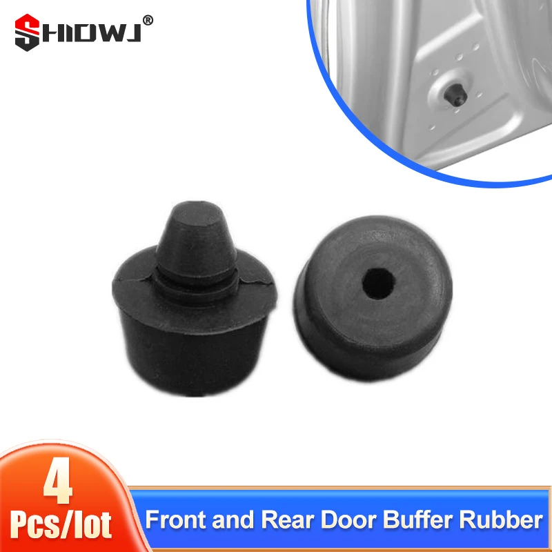 4Pcs-Car-Door-Buffer-Stop-Rubber-Door-Anti-collision-Rubber-Pad-Auto ...
