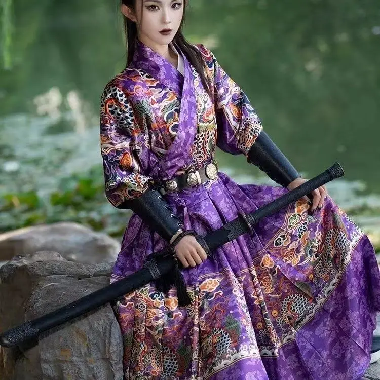 Classic Royal Guards Hanfu Men Women Traditional Ming Dynasty Flying ...