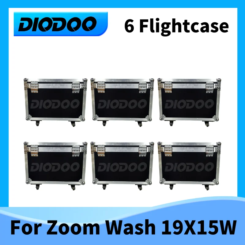 Flight Case LED Zoom Wash 19x15w Fly Case Wash Moving Head Beam Light ...