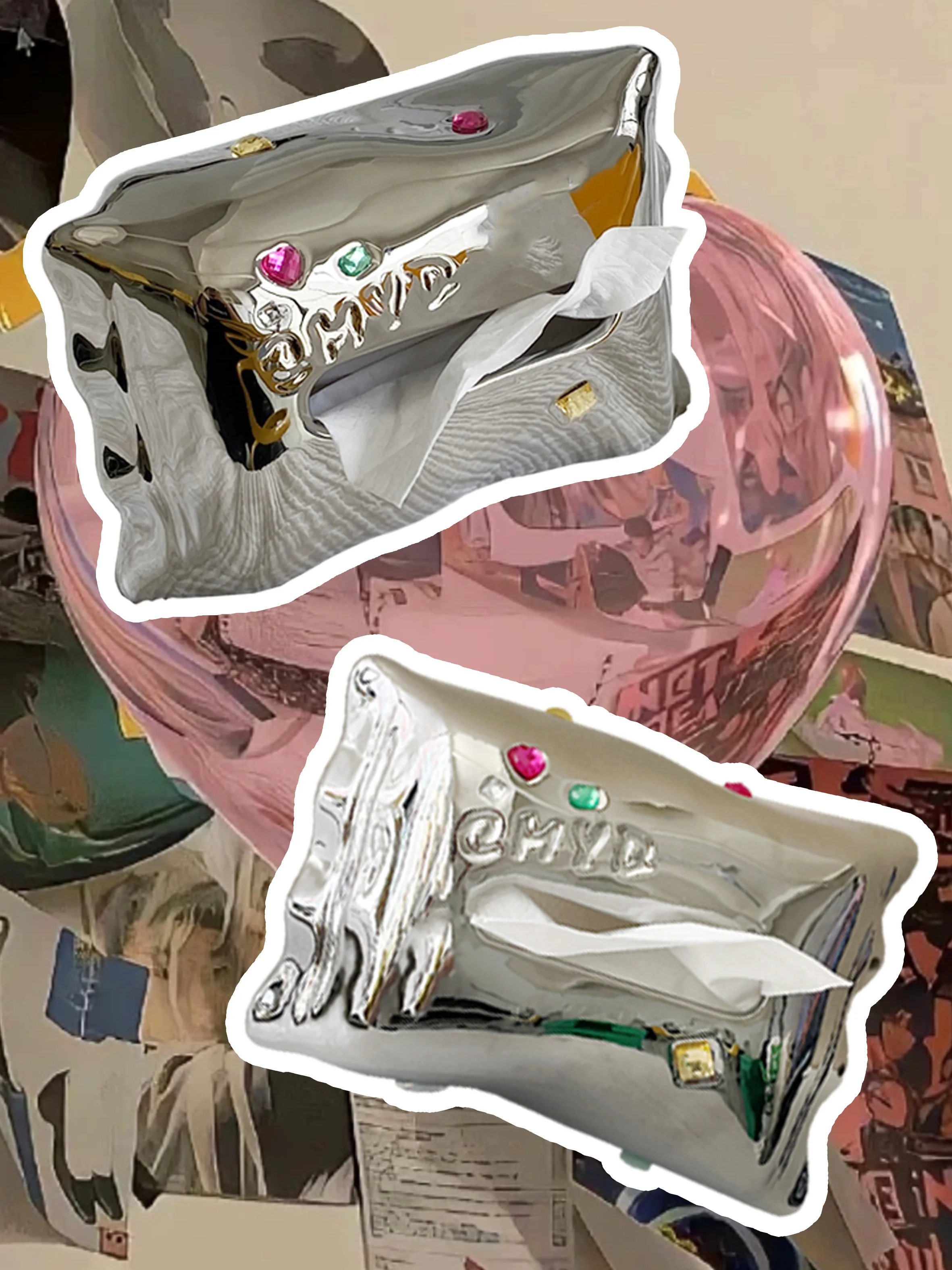 CMYD-creative-living-room-storage-box-porch-gem-paper-drawer-box-ins ...