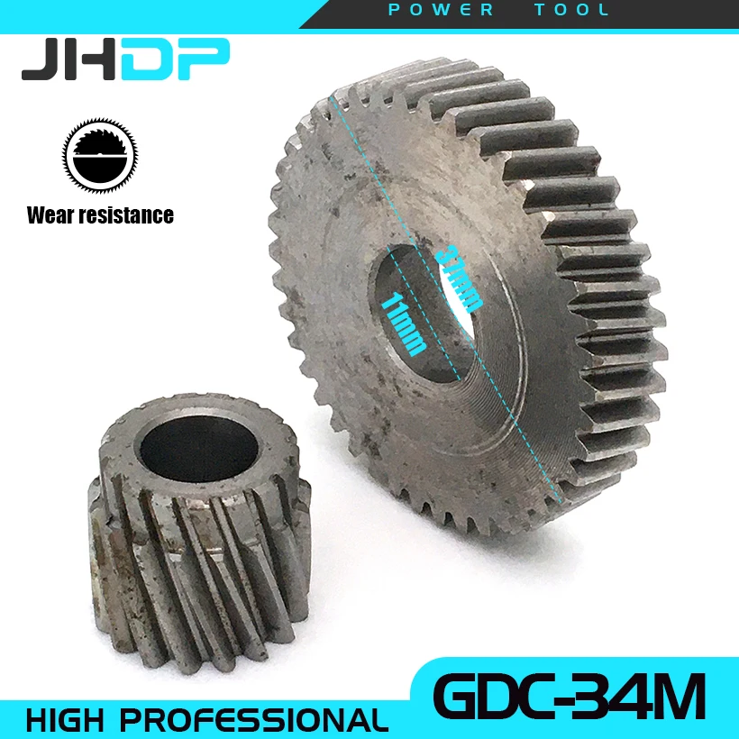 1Set Gear Pinion Replacement For Bosch GDC-34 GDC 34 M Marble Saw ...