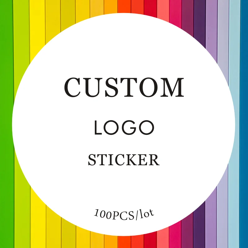 100-Pieces-Of-Custom-Stickers-And-Custom-Logos-Wedding-Stickers-Design ...