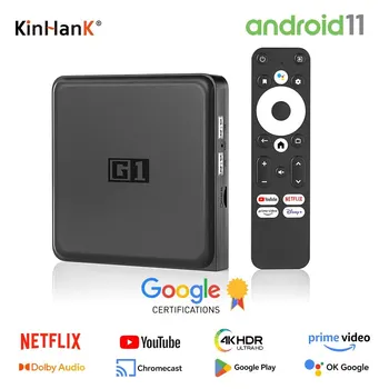 Kinhank G1 Android TV Box With Netflix 4K Google Certified Amlogic ...