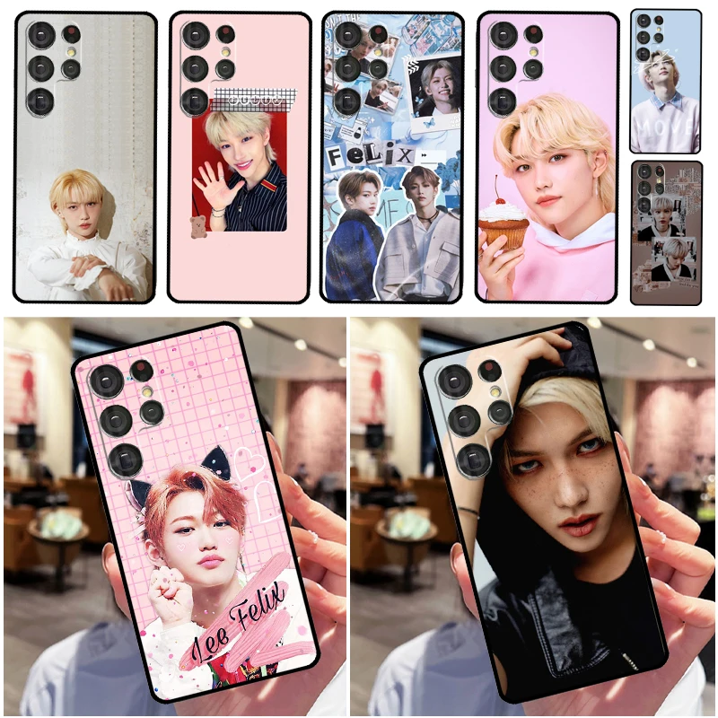 Fashion Felix Stray Kids Case For Samsung Galaxy S22 Ultra S21 S20 FE ...
