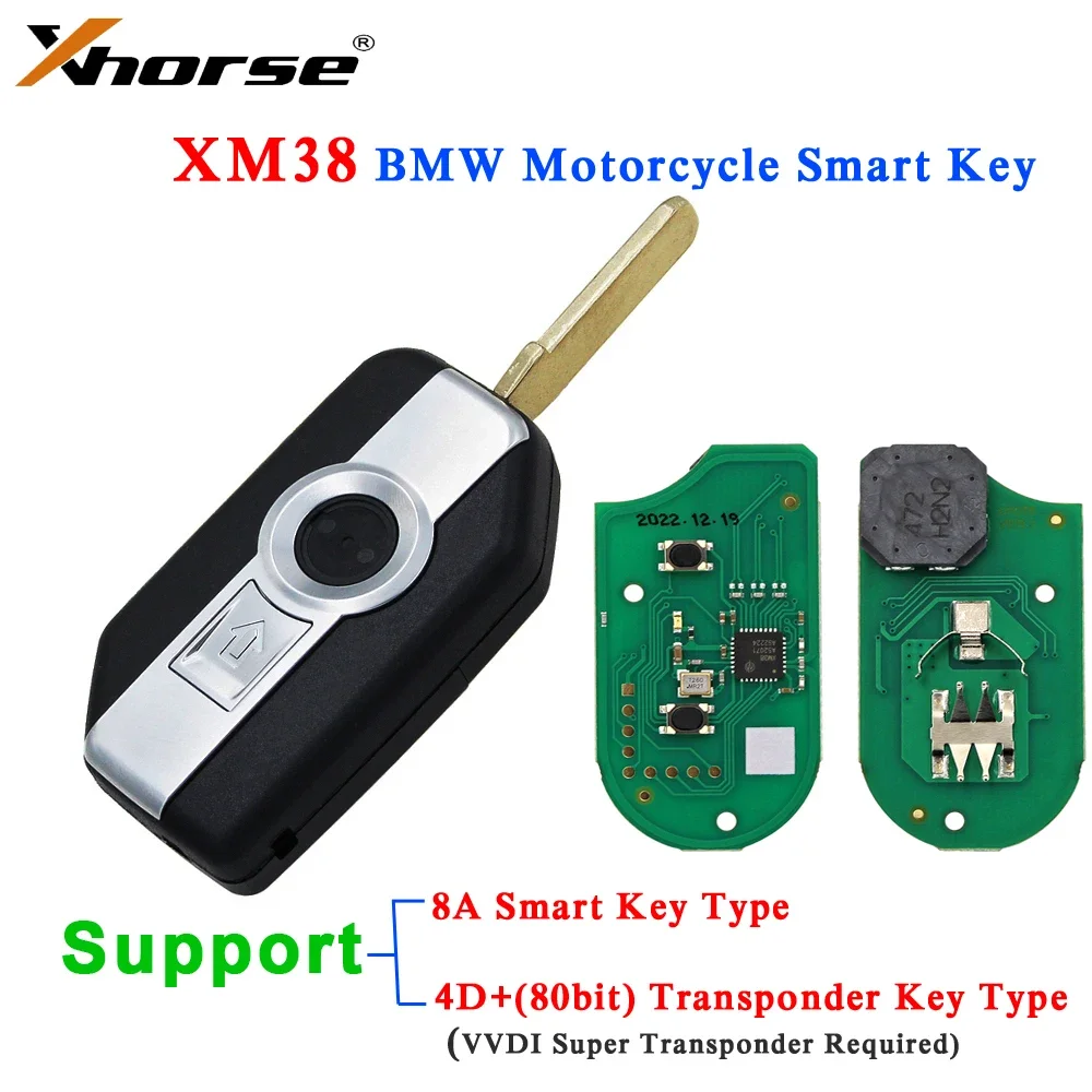 Xhorse-VVDI-XM38-Smart-Key-XSBM90GL-Support-8A-Smart-Key-Type-4D-80-Bit ...