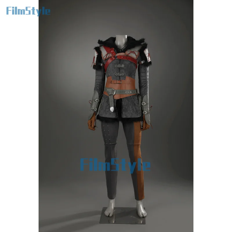Ciri Cosplay Costume Game Witcher 4 Uniform Halloween Carnival Party ...