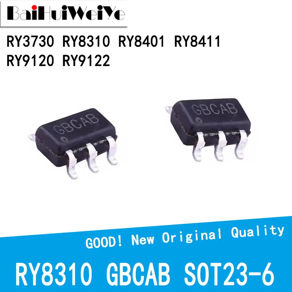 10PCS-LOT-RY3730-RY8310-RY8401-RY8411-RY9120-RY9122-SOT23-6-SMD-New ...