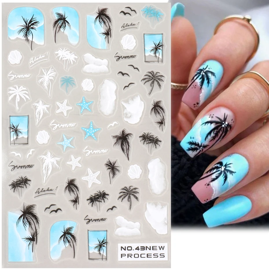 Palm Tree Nail Designs