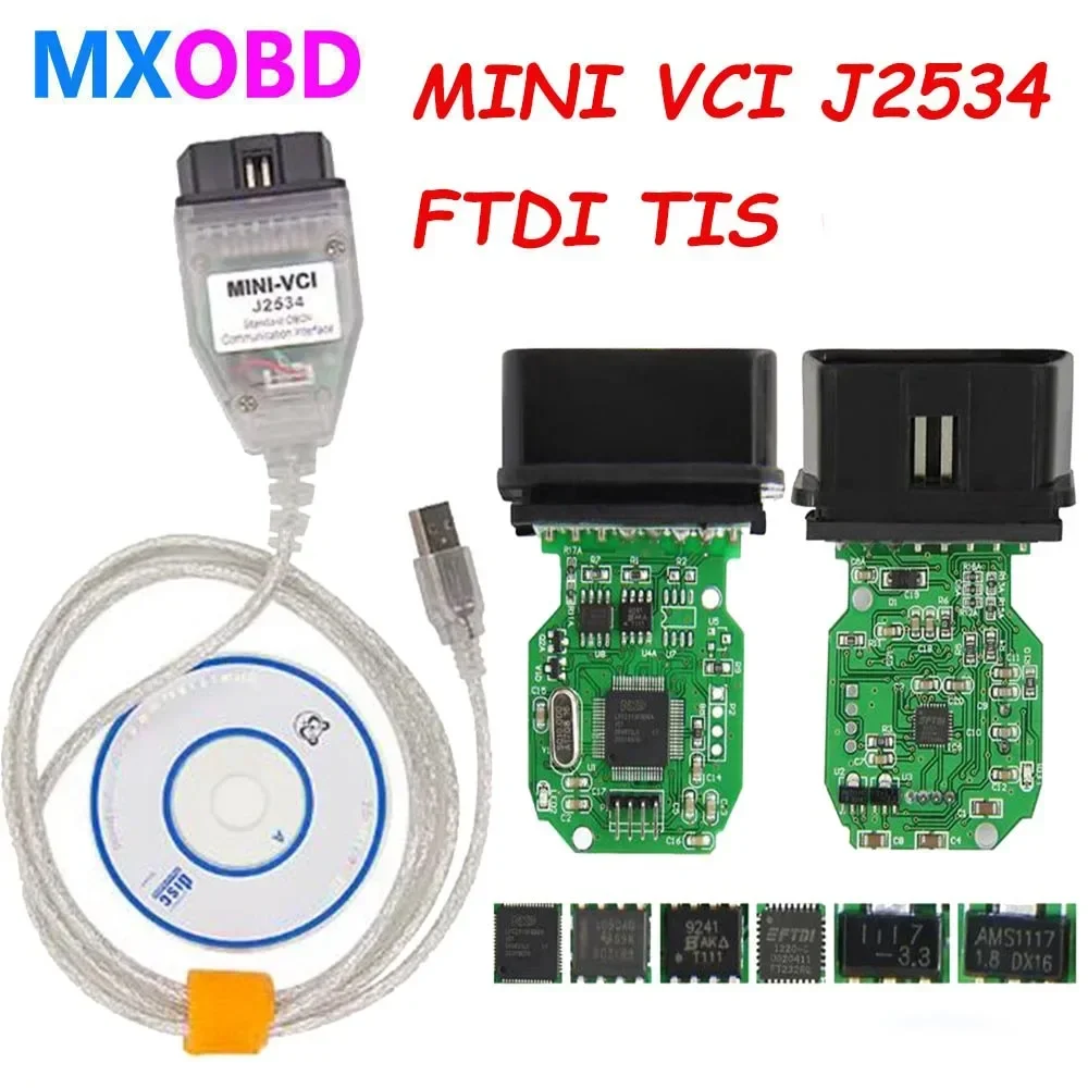 Mini-VCI-V18-00-008-For-TOYOTA-OBD2-Car-Diagnostic-Cable-Mini-VCI-For ...
