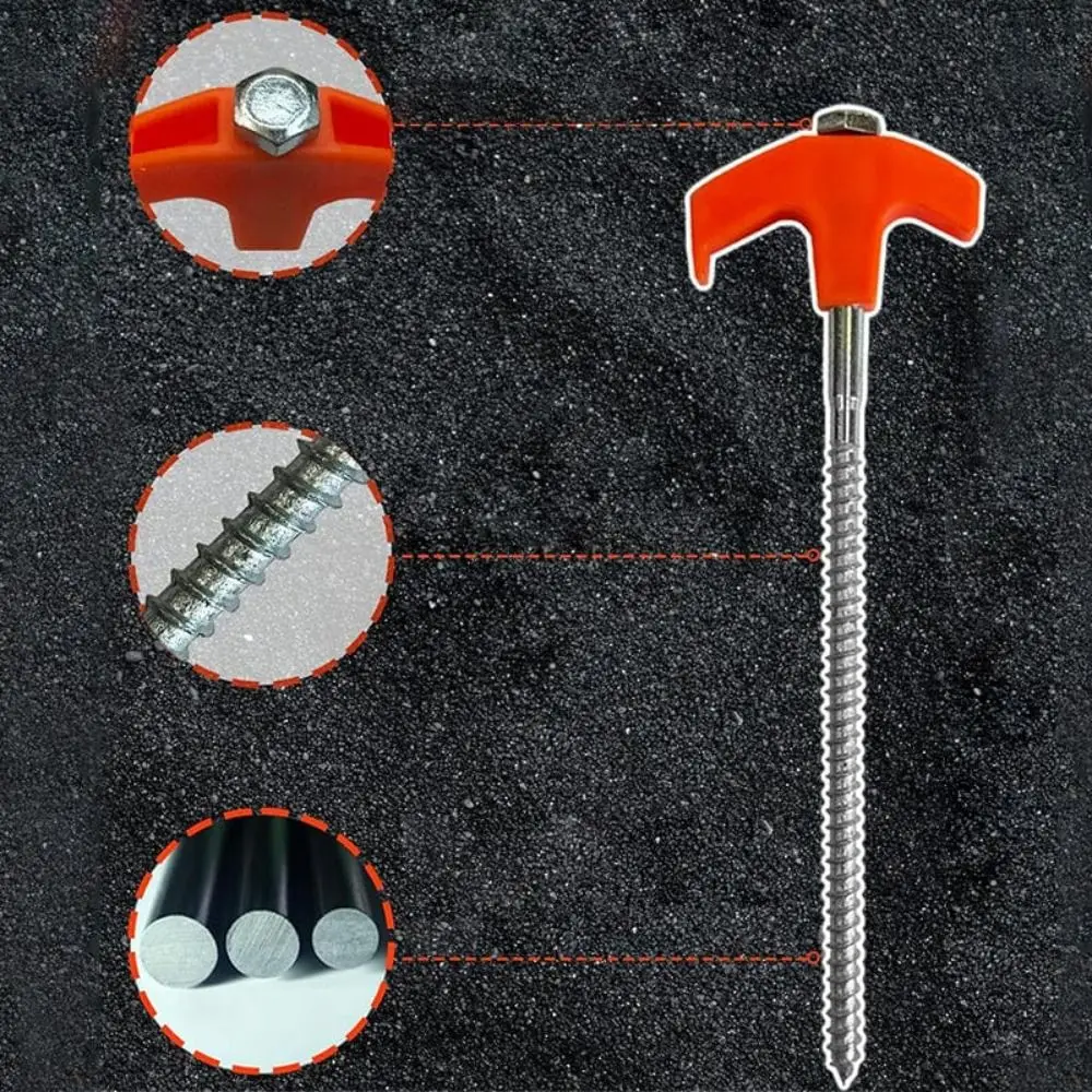 Rotating-Threaded-Tent-Pegs-Screw-in-Tent-Stakes-Heavy-Duty-Rustproof ...