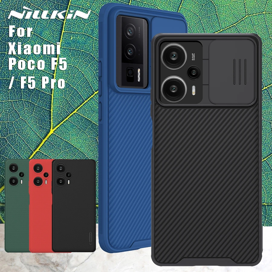 Nillkin For Xiaomi Poco F5 5g Case F5 Pro Camera Protection Lens Camshield Frosted Hard 360 Full ...