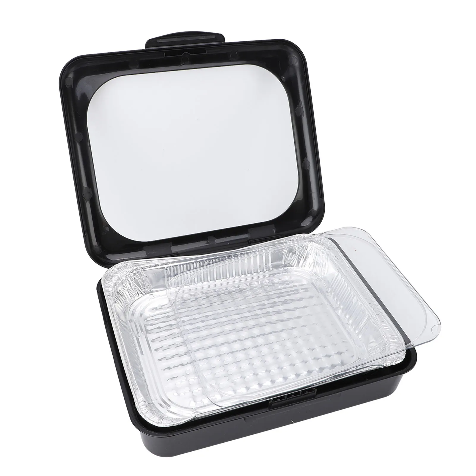 Foil Storage and Carrying Tray Insulated Stackable Portable Aluminum ...