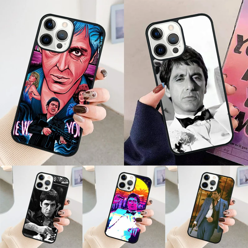 Scarface-Tony-Montana-phone-case-Cover-For-iPhone-14-15-Pro-Max-SE-2020 ...