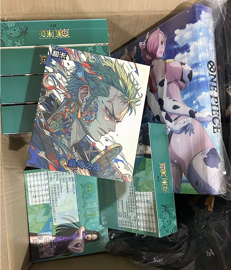 New-One-Piece-Collection-Cards-Heka-Anime-Luffy-Zoro-Nami-Chopper ...