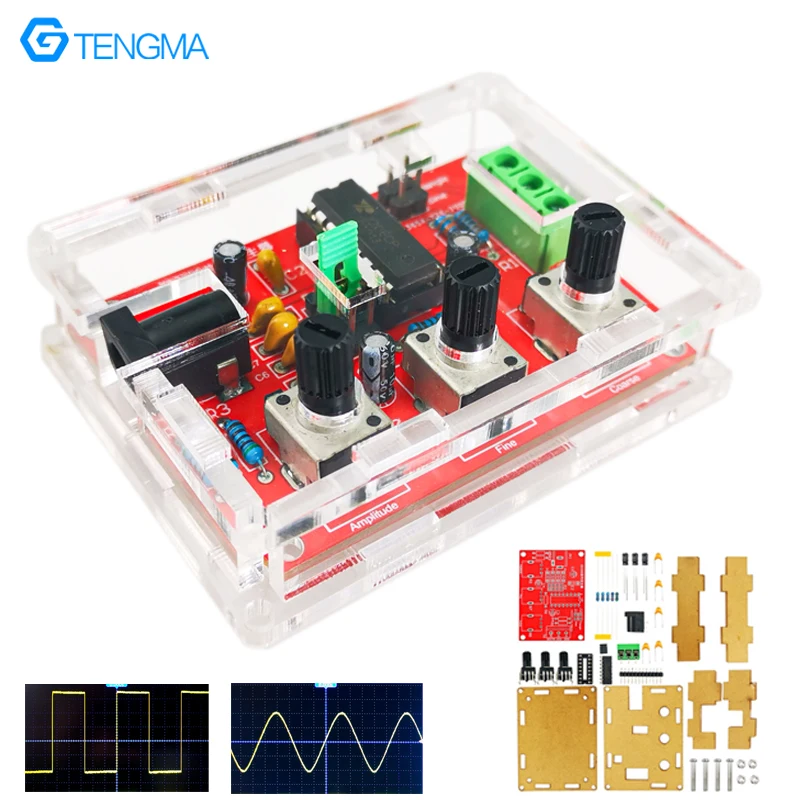 Signal generator kit square wave sine wave triangular wave XR2206 ...