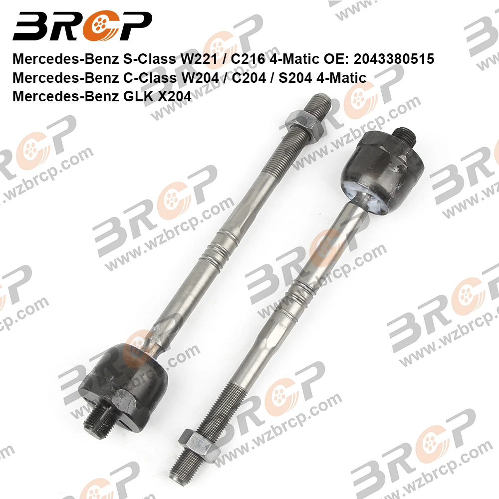 BRCP-Pair-Front-Axle-Inner-Steering-Tie-Rod-Ends-Ball-Joint-For ...