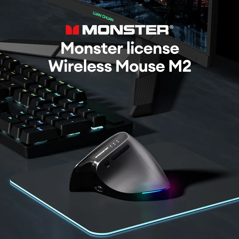 Monster-M2-2-4Ghz-Wireless-Vertical-Mouse-Computer-Bluetooth-Gaming ...