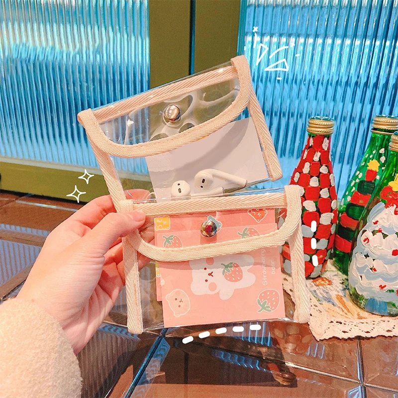 Small-Transparent-Coin-Purse-PVC-Clear-Mini-Female-Purses-Women-Girls ...