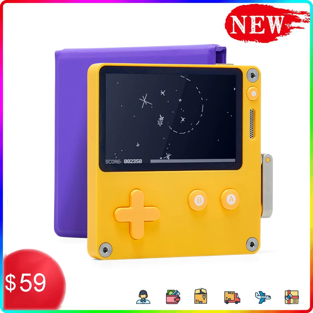 NEW-2-7-Inch-Panic-Playdate-Retro-Mini-Hand-Cranked-Creative-New-US ...