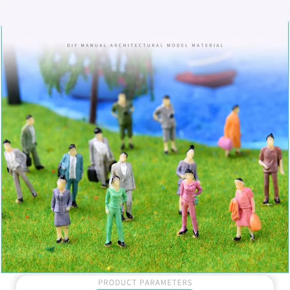 10/30/50Pcs 1:25/1:30/1:50/1:75 Scale Passengers DIY Kids Toys People ...