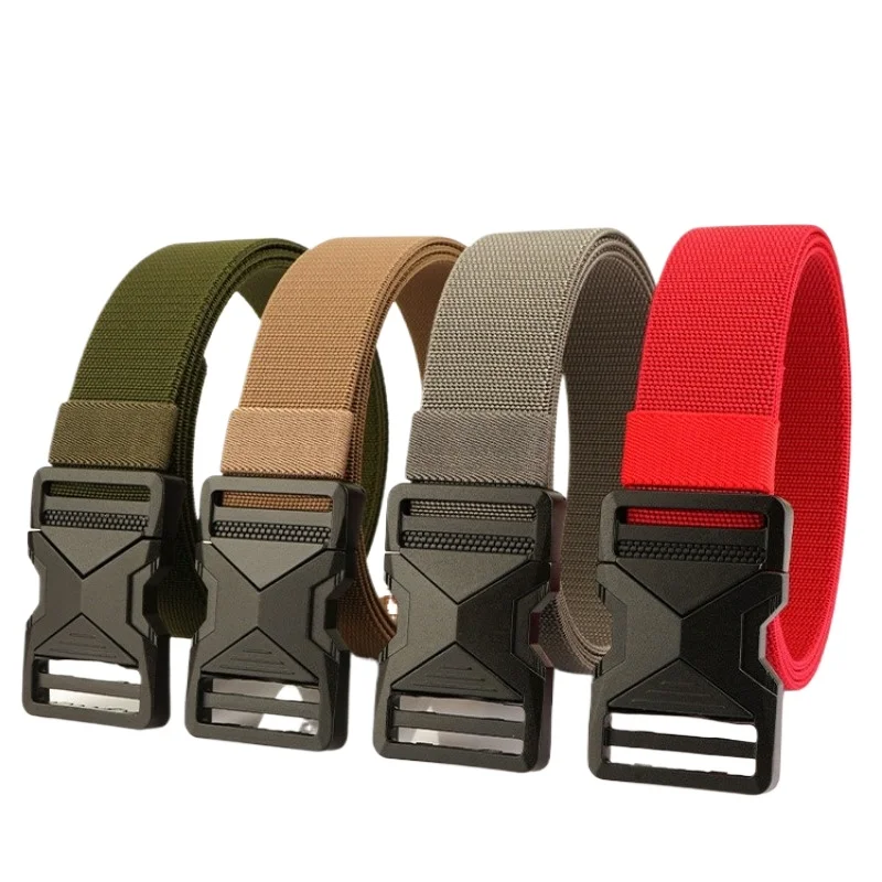 Men-Belt-Fashionable-Elastic-Tactical-Belt-Perfect-for-Outdoor ...