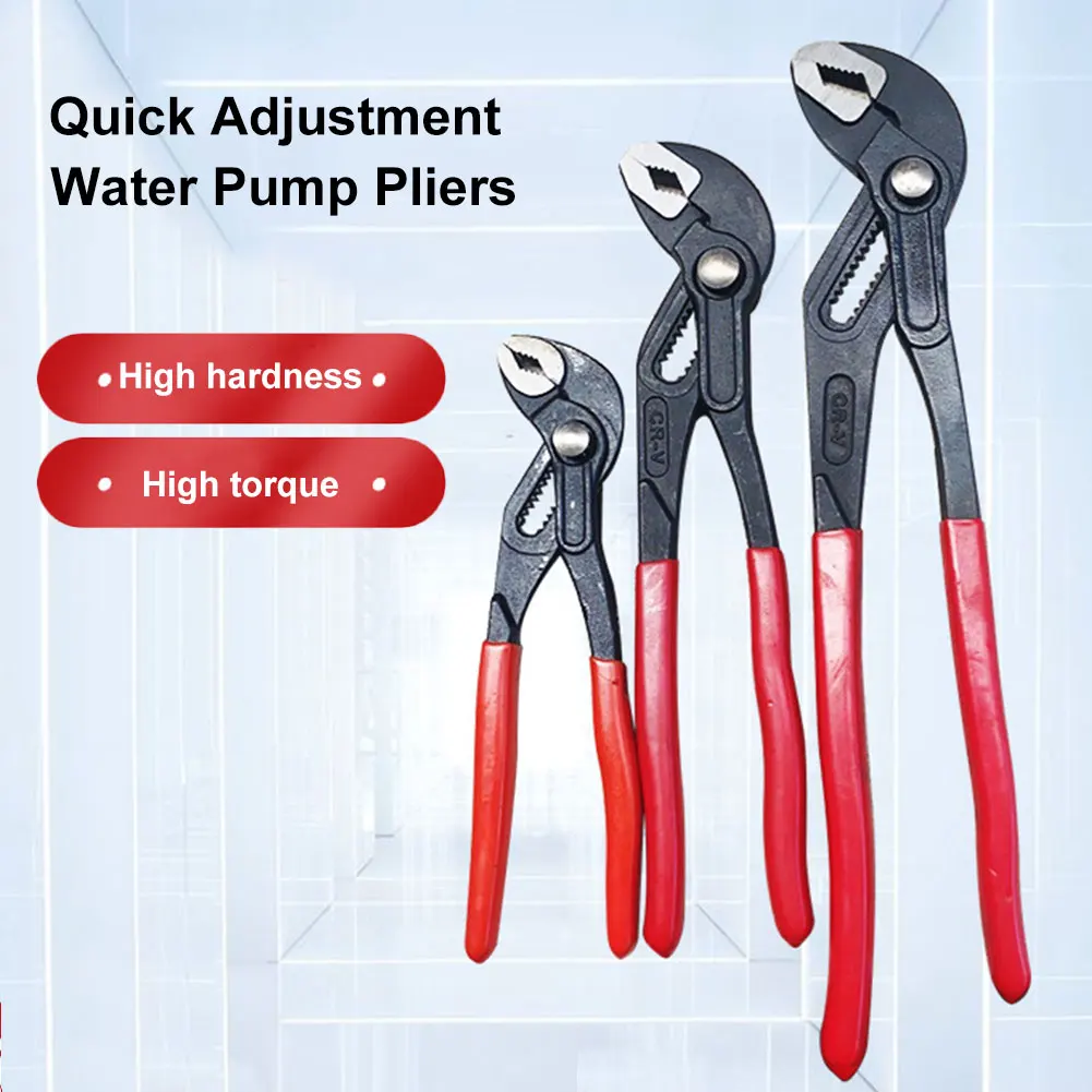 7-10-12-Inch-Plumbers-Pipe-Wrench-Sliding-Groove-Design-Pliers-with ...