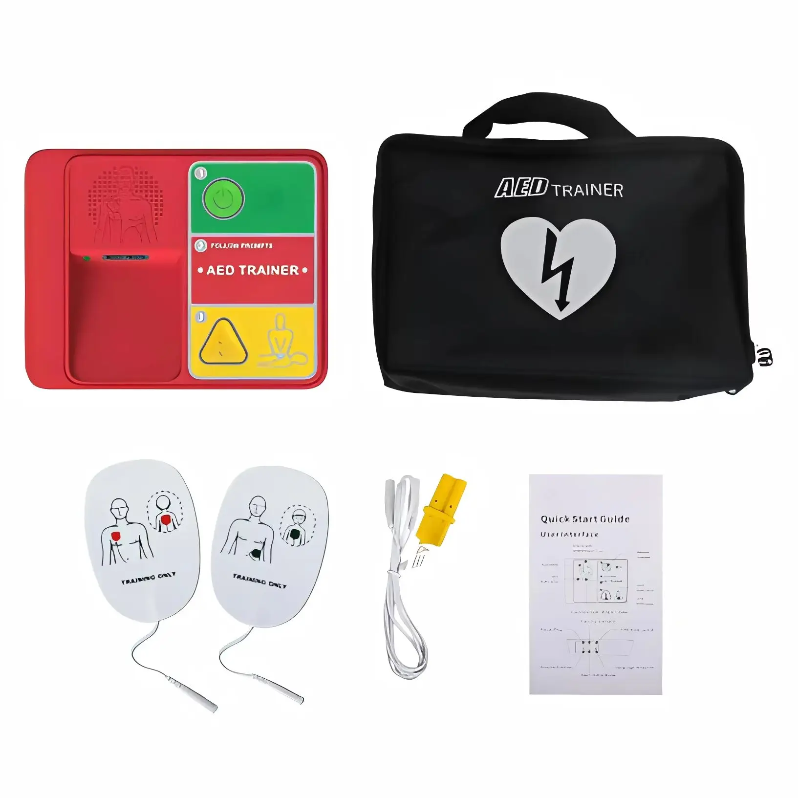 One Pack, Compact AED Training Kit CPR Equipment,AED Trainer IFA-120N ...