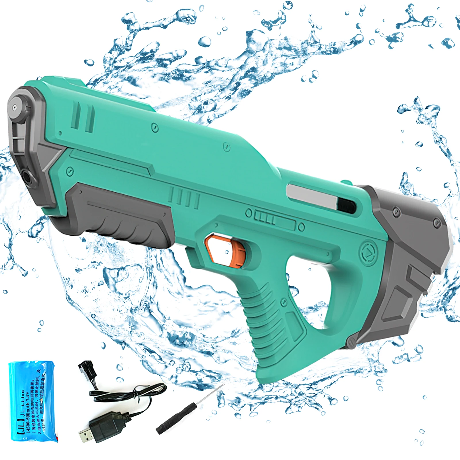 Electric-Water-Guns-Automatic-Water-Absorption-50-Foot-Range-Water-Gun ...