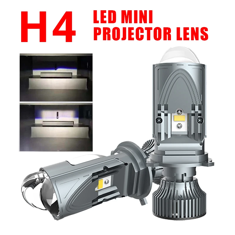 H4 120W 30000LM Super Bright Car LED Headlight Auto 9003/HB2 Mini ...