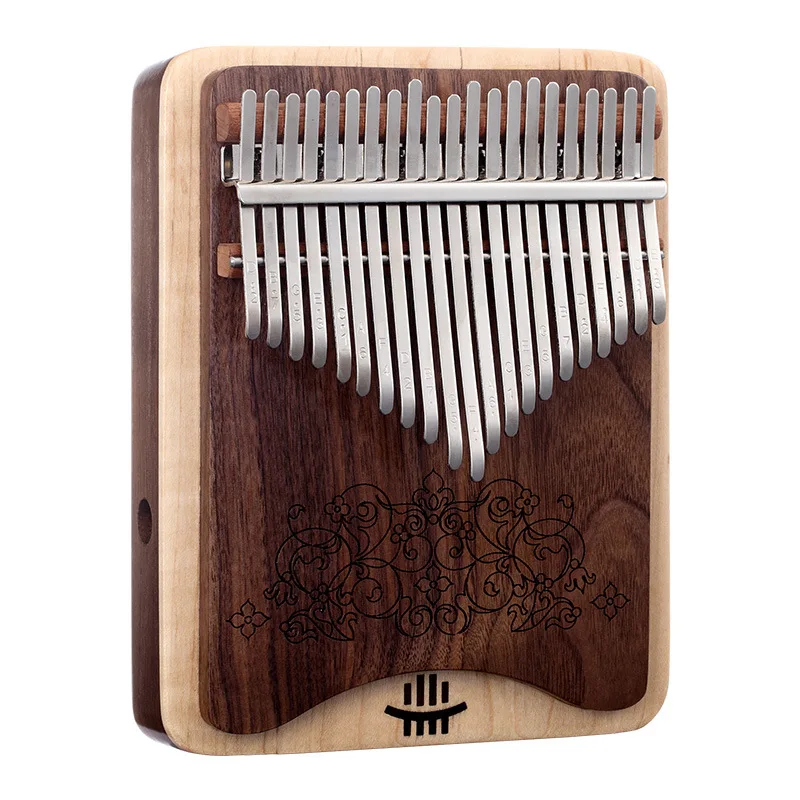 Mini-Holz-Kalimba-Musik-instrument-21-Tasten-Harz-Epoxy-Geschenk-f-r ...