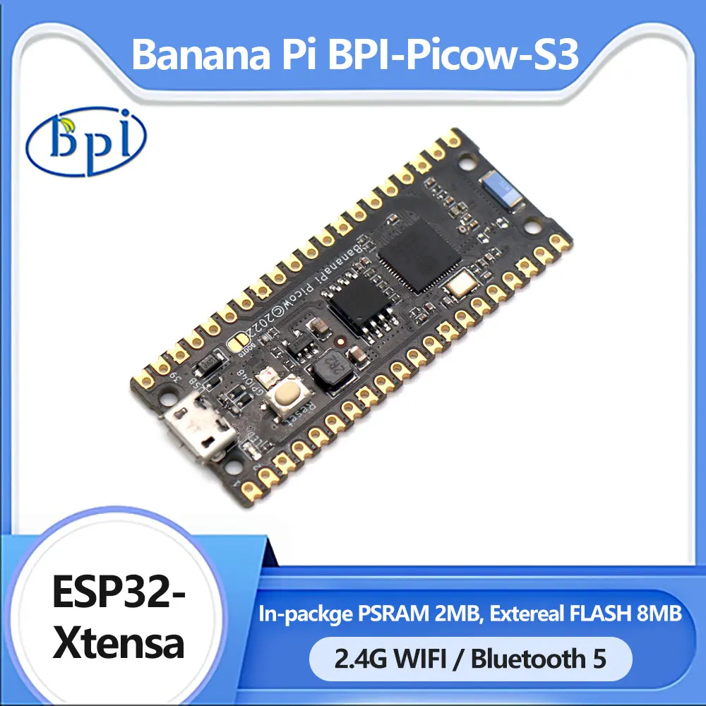 Banana-Pi-bpi-picow-ESP32-S3-Xtensa-microcontroladores-de-Python-de-circuito-de-funcionamiento ...