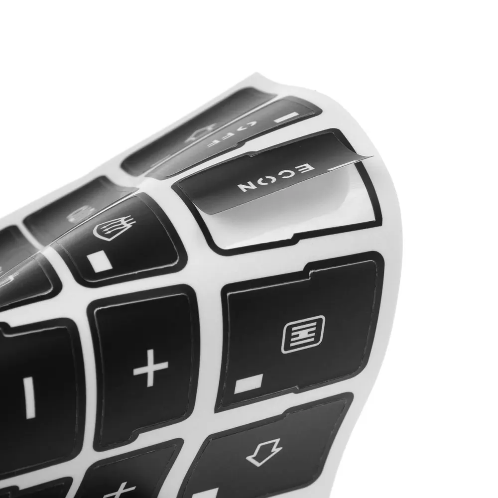 1x Car Air Condition AC Climate Control Button Repair Stickers Decals ...