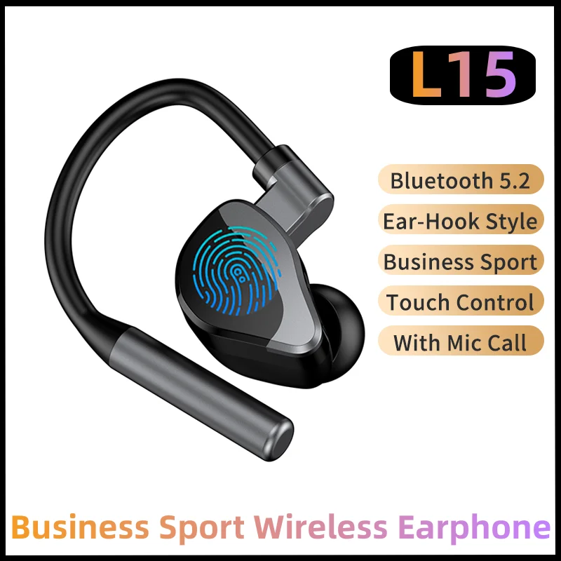 L15-Wireless-Bluetooth-V5-2-Headphone-Business-Handsfree-Fone-de-ouvido ...