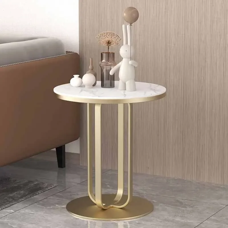 Gold-Unique-Luxury-Side-Table-Metal-Small-Nordic-Minimalist-Round ...