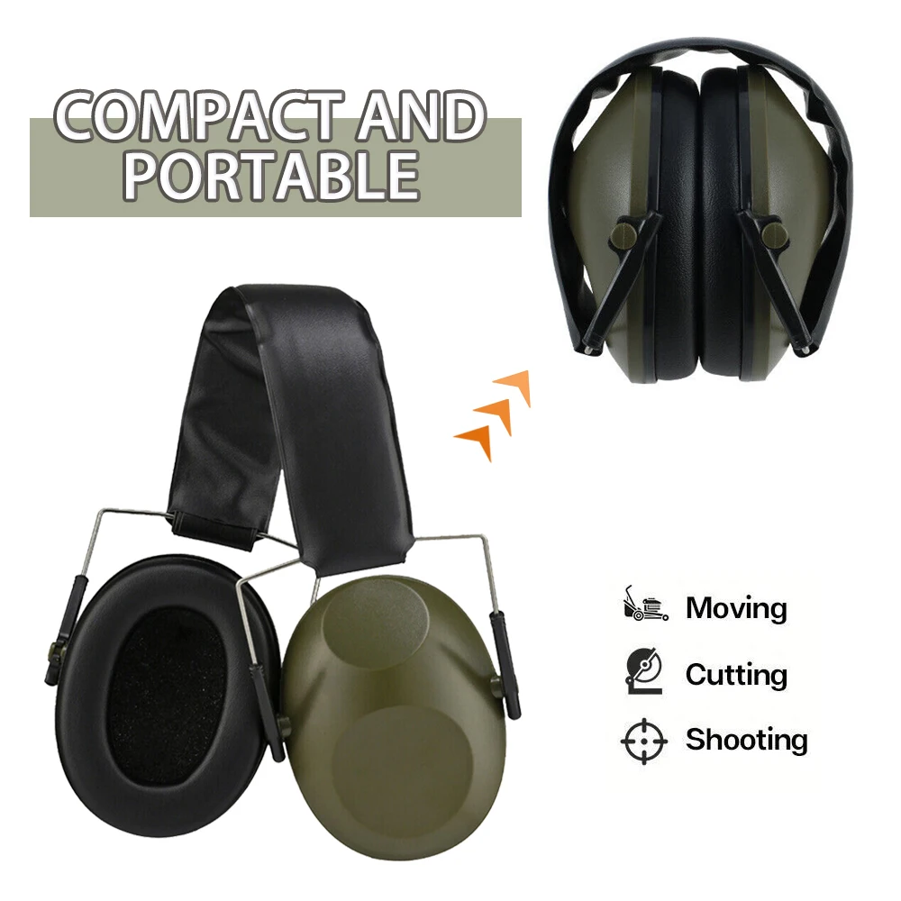 Anti-Noise-Ear-Plugs-Tactical-Hunting-Folding-Ear-Defenders-Ear ...