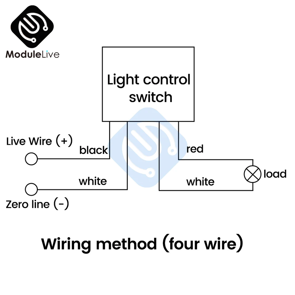 4 Wire Wiring Light Switch For Photocell