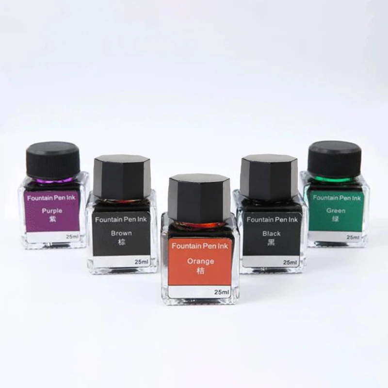Colorful-Non-carbon-Ink-for-Dip-Fountain-Pen-Calligraphy-Writing ...
