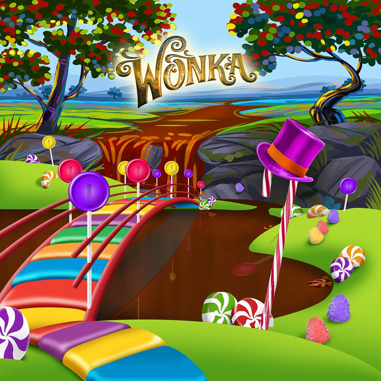 Willy Wonka Factory Gates