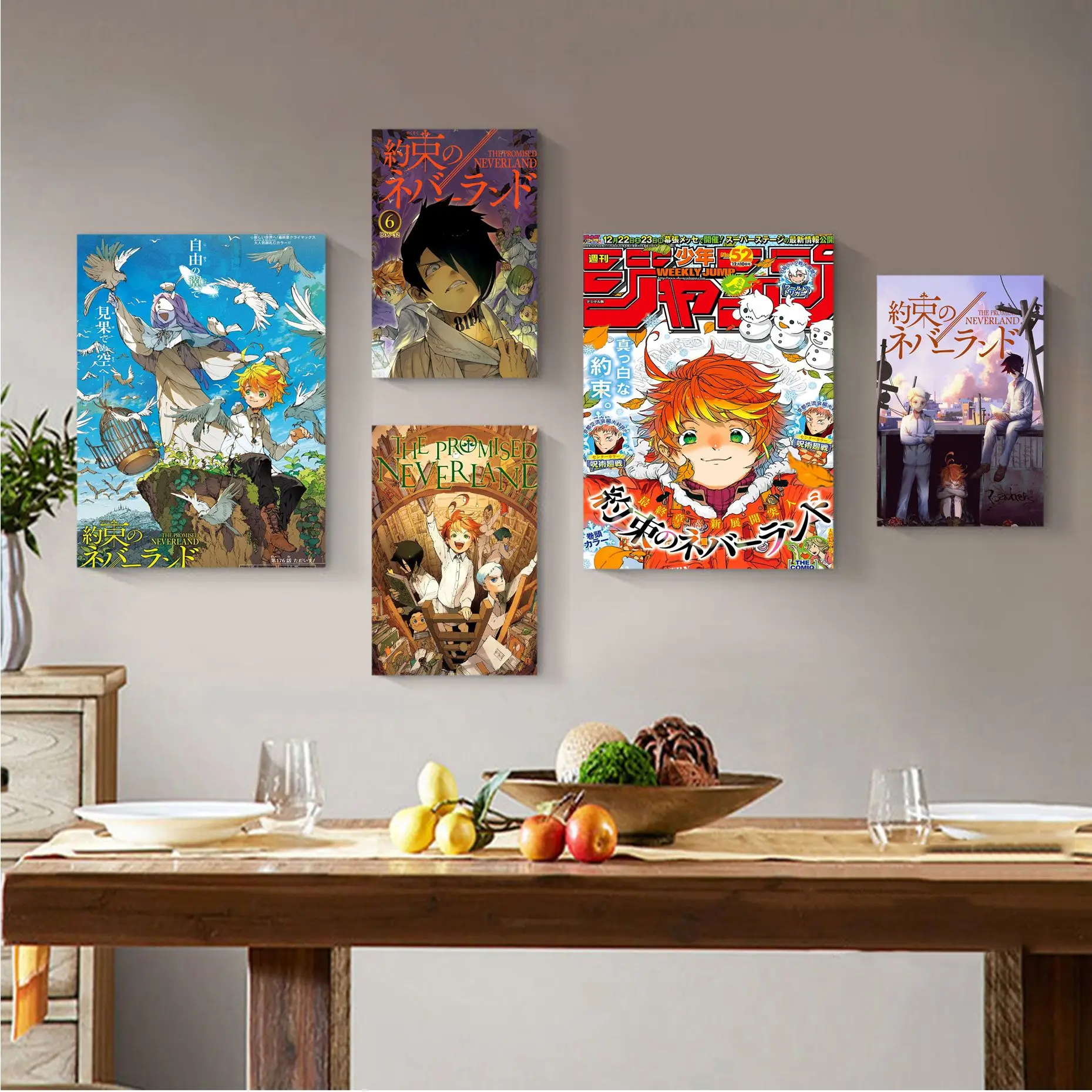Anime-The-Promised-Neverland-Good-Quality-Prints-and-Posters-HD-Quality ...