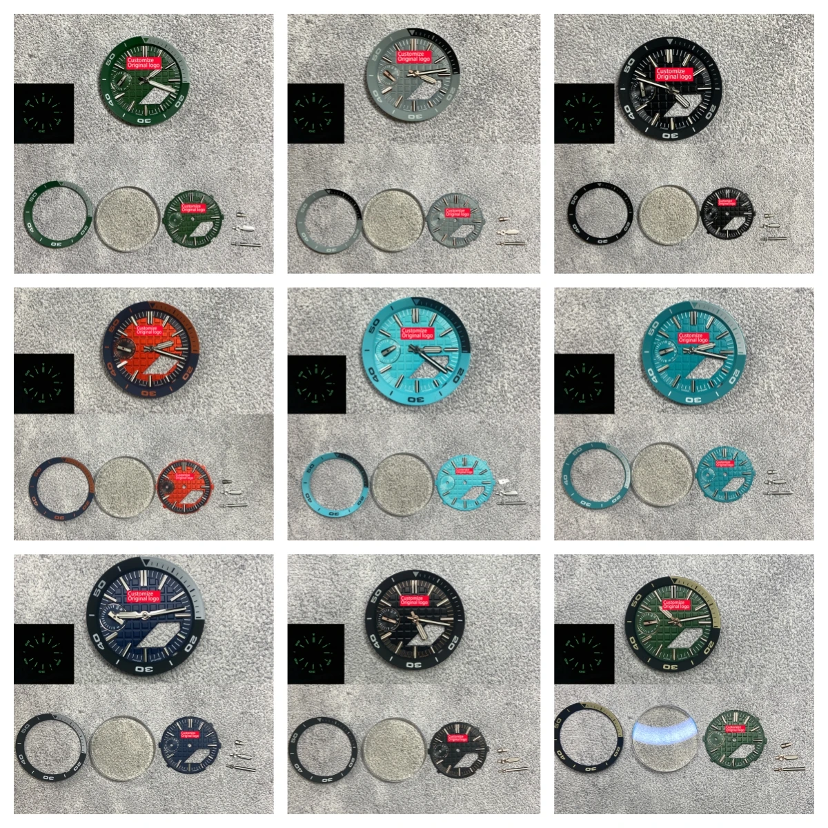 Casioak-offshore-GA2100-GA2110-mod-kits-dial-set-face-4-in-1-marker ...