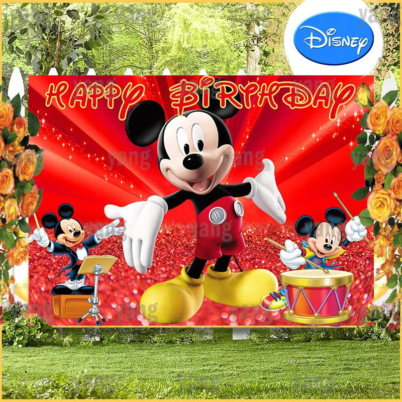 Disney Cartoon Birthday Backgrounds