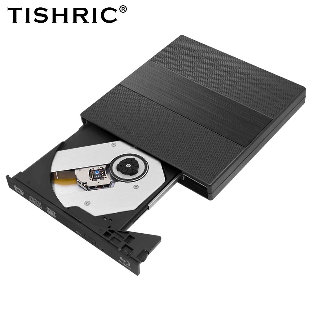 TISHRIC-USB-2-0-External-Blu-Ray-Optical-Drive-CD-DVD-Player-DVD-Drive ...