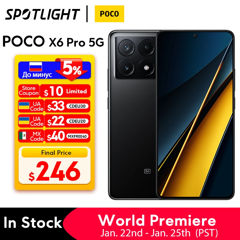 World-Premiere-Global-Version-POCO-X6-Pro-5G-NFC-256GB-512GB-Dimensity ...